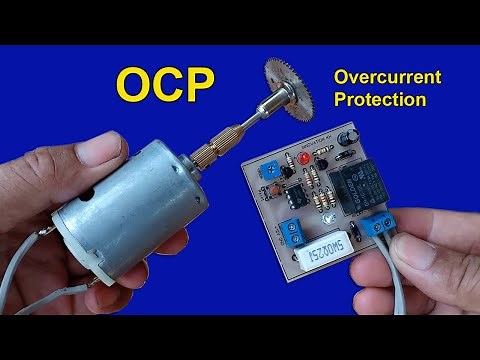 How to make Simple Overcurrent Protection OCP for Motor 12VDC