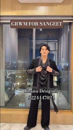 GRWM for Sangeet Party 💥 | Indowestern Dresses for men | Sangeet outfit | Best Wedding outfit ideas