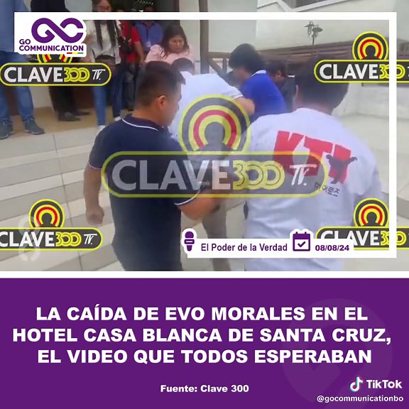 📌#SantaCruz | Este miércoles, el exmandatario Evo Morales resbaló al menos unas cuatro gradas tras salir de una conferencia de prensa programada en el hotel Casa Blanca en Santa Cruz. Lee la nota 👉🏻 https://gocommunicationbol.com/?p=5898 ✅Únete a nuestro Canal🔽 https://whatsapp.com/channel/0029Va7C0epA2pL4r3PiKa1F ✅Únete a nuestro grupo de WhatsApp🔽 https://chat.whatsapp.com/CdXKo6LlX7j3HrbO3lZ5ie #Caída #Resbalon #EvoMorales #Bloopers #blooper😂 #bloopervideo #evomoralesayma #evomorales #c
