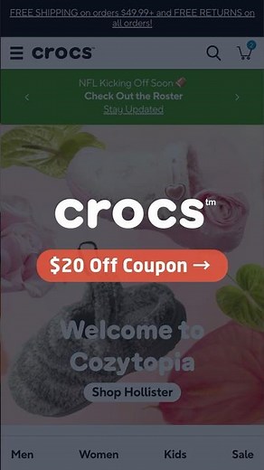 $20 Off Crocs Coupon Code | Verified & Working September 2025