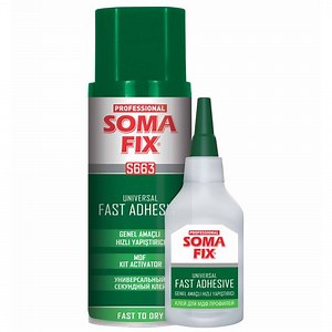 Generic SomaFix 200ml   50gr Adhésif rapide & universel   activateur Adhésif super colle à prix pas cher  | Jumia Maroc