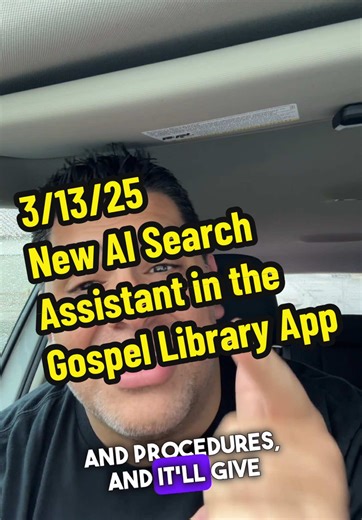 New AI Features in the Gospel Library App and Member Tools