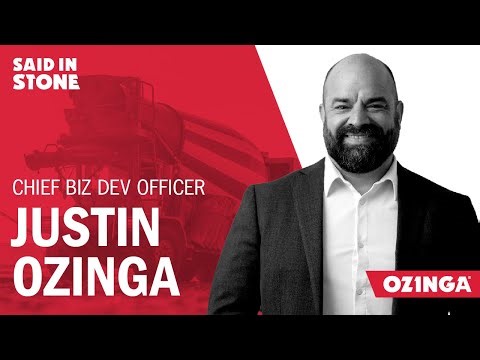 Igniting Ideation with Justin Ozinga | Said In Stone: An Ozinga Podcast
