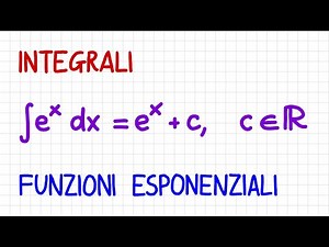 INTEGRALI - funzioni esponenziali _ NT29