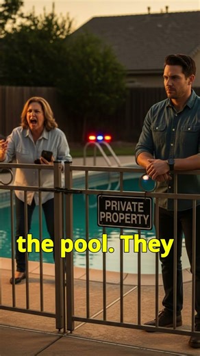 She Dialed 911 Over My Pool Cops Took MY Side #hoarevenge #revenge #movie #hoastories#revengestories