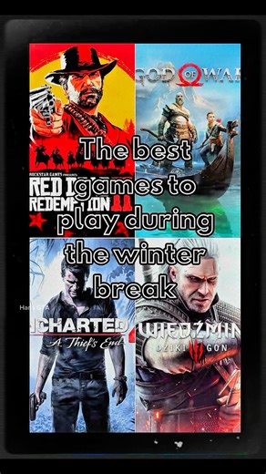 Best Games To Play During The Winter Holidays #shorts #gaming #ps5 #ps4