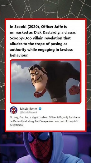 Scoob 2020 Officer Jaffes Identity Revealed as Dick Dastardly