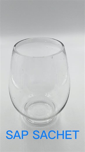 Super Absorbent Polymer Powder Pouch Sap 5G Sachet With PVA Water Dissolved Film for Travel Urine Bag