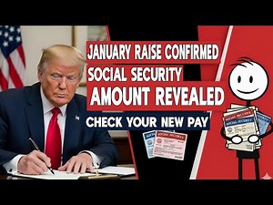 January 2026 Social Security Raise Confirmed — Here’s the Exact Amount!