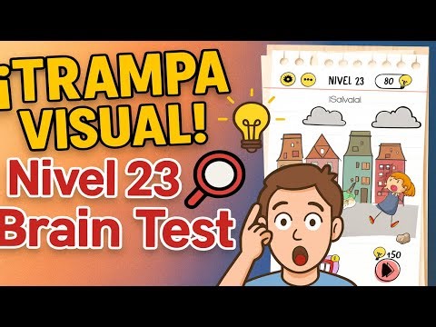 ✅ Así se PASA el Nivel 23 de Brain Test | ¡Solución paso a paso!