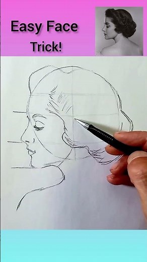 How to Draw a Realistic Human Face#pencildrawing #sketching #drawingshorts #art