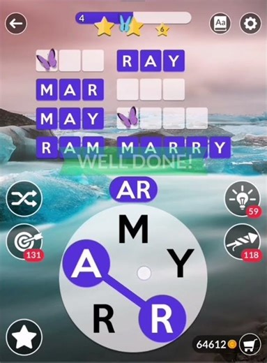 Wordscapes Uncrossed Daily Puzzle February 24, 2026 gameplay | Answers | Solutions