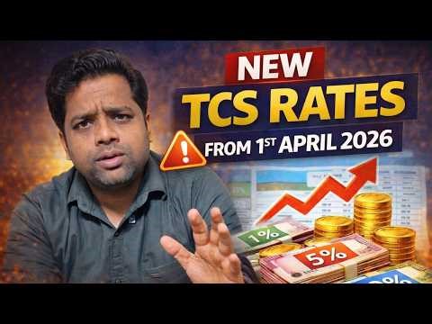 New TCS Rates from 1 April 2026 😱 #Budget2026 Updates #NewIncomeTax2025