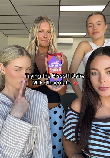 Kia Tries Biscoff Dairy Milk Chocolate Delight