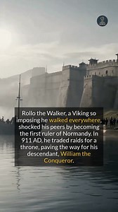 21K views · 70 reactions | Rollo the Walker founded the powerful Norman dynasty, leading to the Norman Conquest of England in 1066. #history #vikings #medieval #worldhistory | Spy the Reality | Facebook