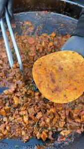 Discada tacos Comment recipe for full recipe | Miguels cookingwithfire