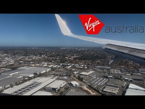 Virgin Australia Boeing 737-800 Landing into Perth International Airport [PER-YPPH]