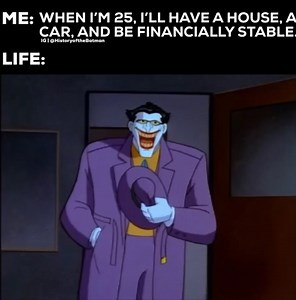 Here’s 40 seconds of Mark Hamill’s Joker laughing at your misplaced optimism in your 20s.🃏😩😕 | History of The Batman