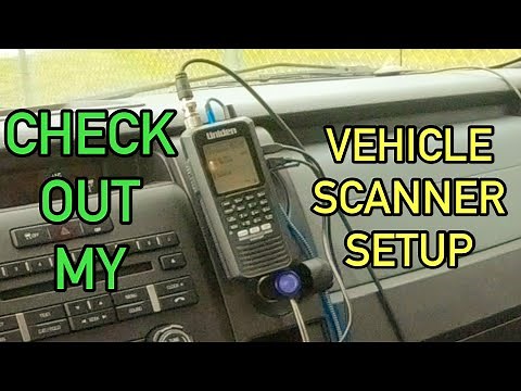 Police Scanner Vehicle Setup