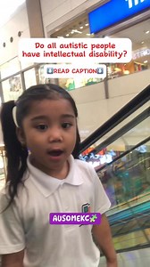 No, not all autistic people have an intellectual disability. Autism exists across a wide spectrum, and individuals can have varying levels of cognitive ability. (full explanation see comment section) #ausomekc #autism #autismawareness #autismacceptance #autismjourney | Anna Dominique Tribunal