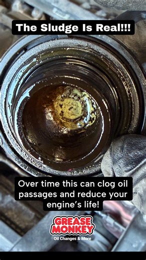 The sludge is real.  Short trips, cold engines, extended oil change...