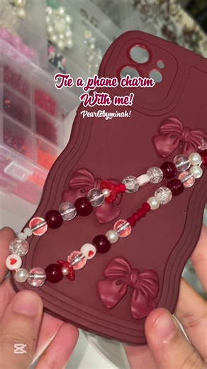 How to Tie a Phone Charm to Your Phone Cover Easily