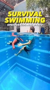 Meet Lucho, our 10yo non-swimmer student, who is learning for the first time how to swim in this 15FT deep pool! 💫 Give your kids the gift of learning how to survive an unexpected fall in deep waters when you enroll them in our Beginner Survival Program for kids. 🏊🏽‍♂️ Rate: P6,500 - good for 5 private 1 on 1 sessions (1hr per session). No group class for kids as they need individual attention in a deep pool. 🏊🏼‍♀️ Qualifications: Must be at least 8 - 15 years old 📍Venues and Schedules: ht