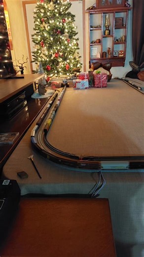 N Scale train set up for Christmas 2025 | Jaimee Basinger