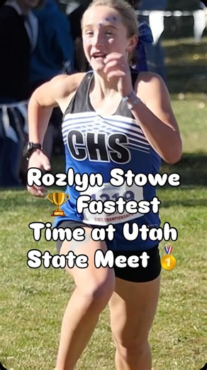 Rozlyn Stowe | 3A State Champion | Carbon High School | Fastest Time of the State Meet Across Classifications | John Hedengren