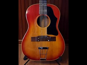 1965 Gibson B-25-12 Acoustic 12 String Guitar
