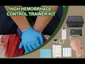 Wound Packing Trainer Kit, Stop The Bleed Kit for Hemostasis Training & Tourniquet