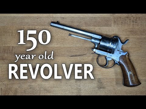 Belgian Pinfire Revolver Restoration