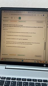 Choose the correct word to fill in the blank:The primary obje... | Filo