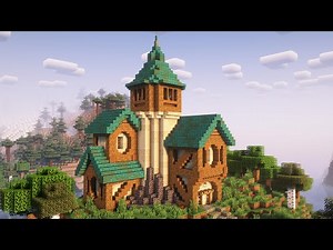 Minecraft Wizard's House Tutorial!