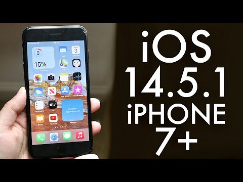iOS 14.5.1 OFFICIAL On iPhone 7+! (Review)