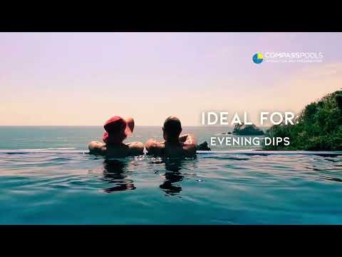 Sanctuary - Compass Pools, Pool Shape series.