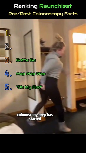 Ranking Raunchiest Pre/Post Colonoscopy Farts