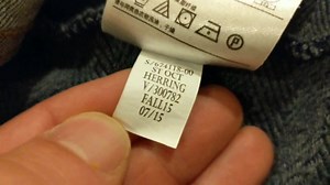 Whhhhaaatttttt??? GAP clothes (GAP, Old Navy, Banana Republic, etc.) have a secret time stamp hidden under their label that reveals when they were made. Go look for it yourself! | Rich DeMuro