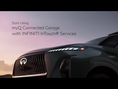 myQ Connected Garage Setup | INFINITI InTouch® Services
