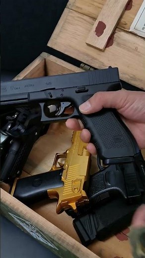 Glock 17 Auto Shell Ejection Toy Gun - link in comment