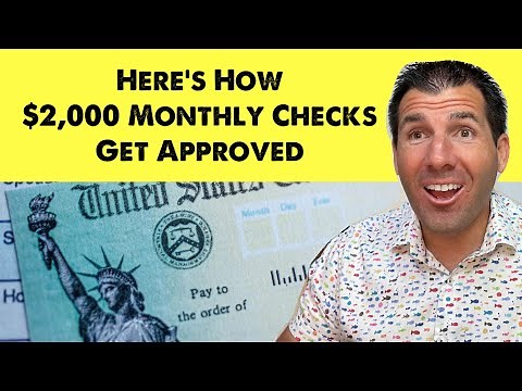 Here’s How $2,000 Monthly Checks for the Low Income Get Approved