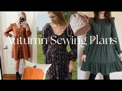 Everything I Am Sewing This Autumn | Mini Autumn Fabric Haul & Fall Sewing | Dressmaking & Quilting