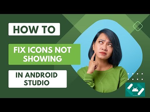 How To Fix Vector Asset Icons(Material Icons) Not Showing in The List - Android Studio 2024
