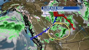 The long weekend begins with a cold front heading into Alberta. There won't be much impact, though for Calgary and the south. #yyc | CTV Calgary | Facebook
