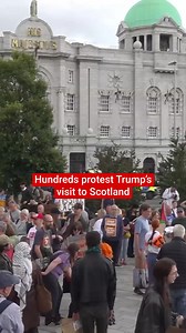 953K views · 73K reactions | Hundreds of protesters have gathered in...