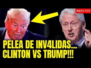 CLINTON LE REGRESA el golpe a TRUMP con los ARCHIVOS EPSTEIN