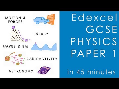 All of Edexcel PHYSICS Paper 1 in 45 minutes - GCSE Science Revision