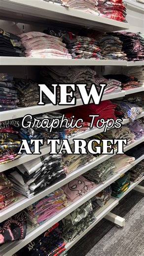 Lauren Karhoff | Say TOPS to shop ✨ All the newest graphic tops at Target! So many cute styles 👏🏻 Some are out of stock online but check your local stores!... | Instagram