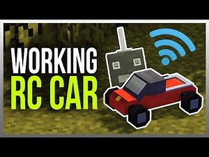 ✔️ Working RC CAR in Minecraft!