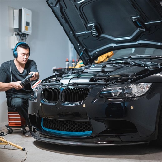 LABSPEC AUTO FINISHING | Sick work in progress shot of @chandon_breng and the M3. Brandon’s insane results with the polisher comes not only from hard work and... | Instagram